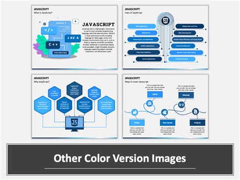 JavaScript PowerPoint And Google Slides Template PPT Slides