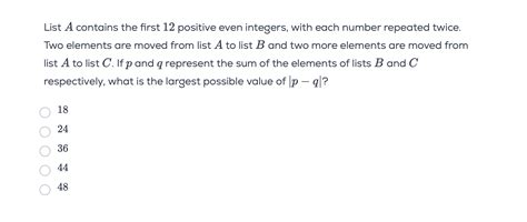 [gregmat Full Quant Quiz] 6 R Gre