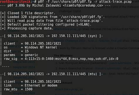 Learning By Practicing Active Nmap Vs Passive P F Information Gathering