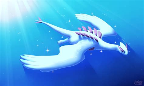 Shiny Lugia Wallpaper By M4wie On Deviantart