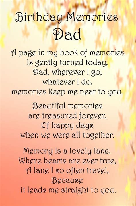 Happy Birthday Papa Poem