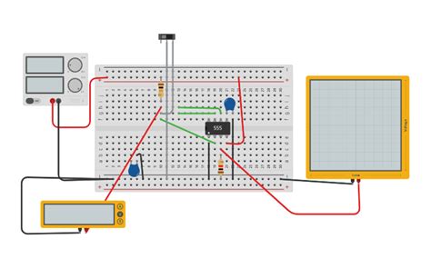 circuit design temporizador tinkercad