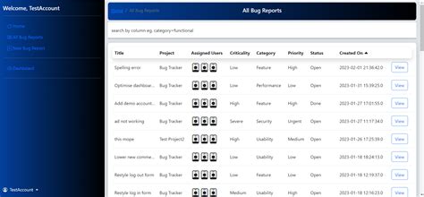 Github Gaatvulbug Jar A Bug Tracking Software Written With The