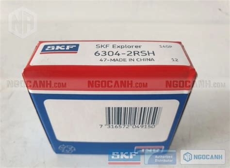 Vòng bi SKF 6304-2RSH chính hãng, Đại lý ủy quyền vòng bi SKF