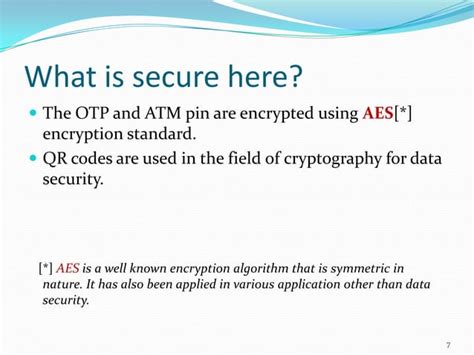 Qr Code Based Secure Otp Distribution Scheme For Online Banking Pptx Computing Technology