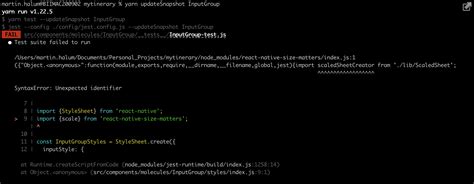 Jest Testing Fails · Issue 61 · Nirskyreact Native Size Matters · Github