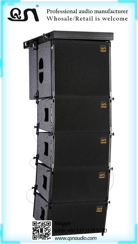 3 active passive small size professional line array speaker with dsp n3