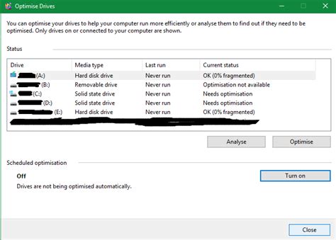 SSD Optimize And Defrag Windows Forums