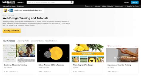 11 platforms to find web design tutorials and courses