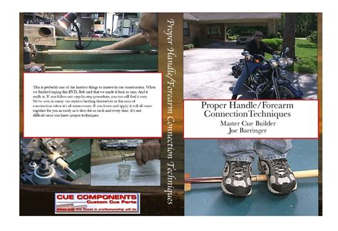 Proper Handleforearm Connection Techniques Cue Components