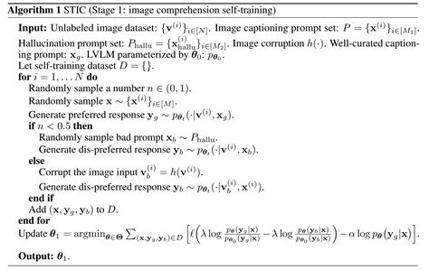 Stic Enhancing Lvlms With Self Training On Image Comprehension