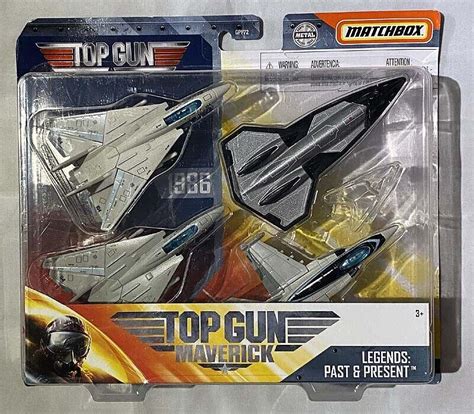 Matchbox Sky Busters Top Gun Maverick Legends Past And Present Set Of