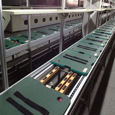 Automatic Pallet Conveyor For Computer Monitor Assembly Line
