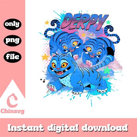 Cute Kpop Demon Hunters Derpy Tiger Playful Png Cast Of Kpop Demon Hu