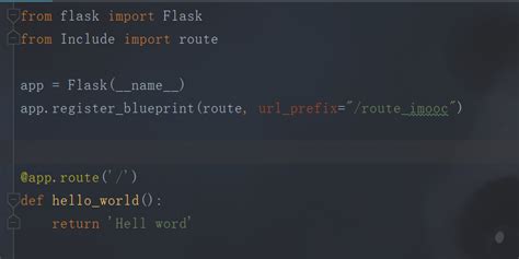 Flask 报错 Attributeerror Module Includeroute Has No Attribute Name