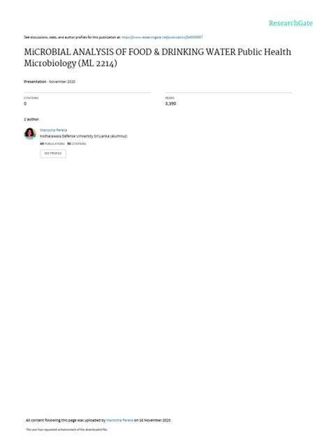 Microbial Analysis Of Food Download Free Pdf Colony Forming Unit