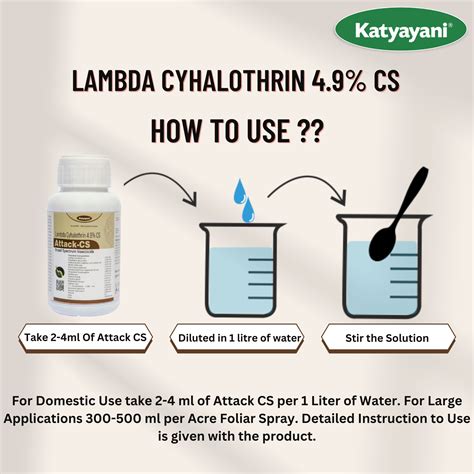 Katyayani Lambda Cyhalothrin 49 Cs Katyayani Organics