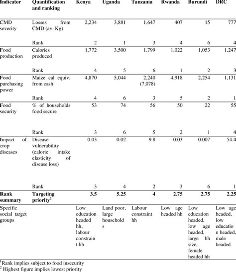 Decision Matrix For Targeting Download Table
