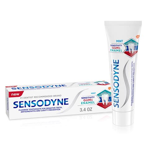 Sensodyne Sensitivity Gum And Enamel Fluoride Toothpaste For Sensitive