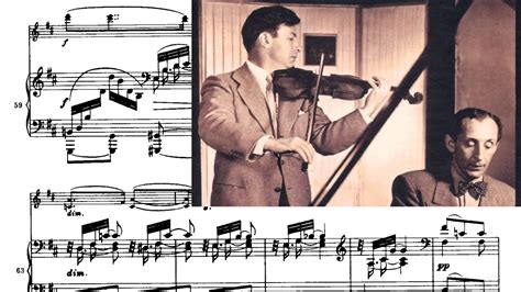 Brahms Violin Sonata No 3 In D Minor Op 108 Milstein Horowitz