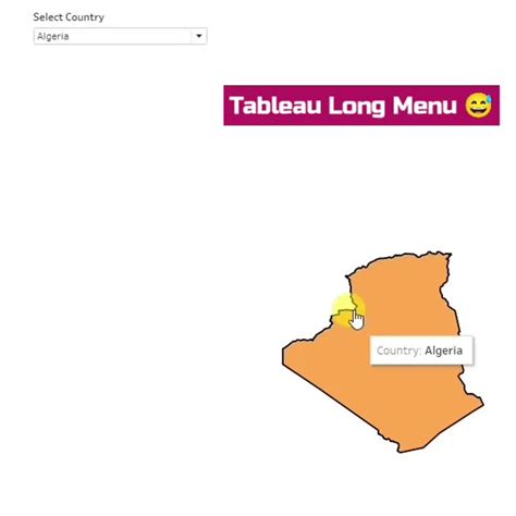 Tableau Default Filter Parameter With A Loooooong Menu List Seun Adeyemo