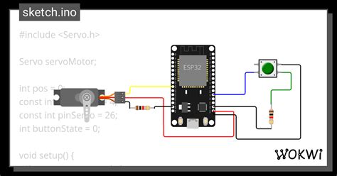Tugas Motor Servoria Febriyanti5caiot Wokwi Esp32 Stm32 Arduino