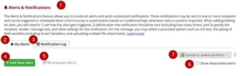 Alerts And Notifications Ucd Redcap Help Center