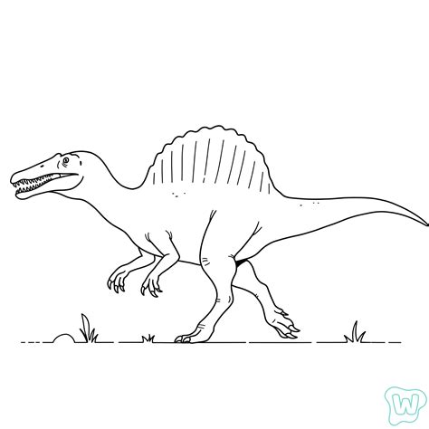 How To Color A Spinosaurus