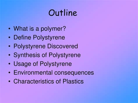 PPT Polystyrene Synthesis PowerPoint Presentation Free Download ID