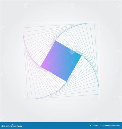 Abstract Swirl Hexagon Structure Vector Design Stock Illustration Illustration Of Geometric