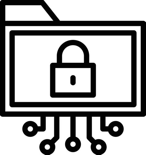 Data Encryption Line Icon 14699084 Vector Art At Vecteezy