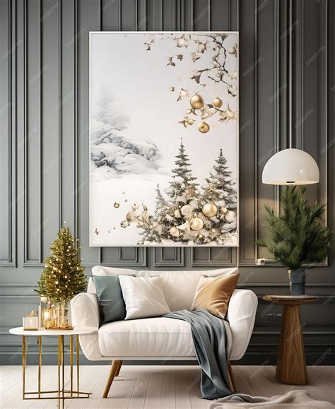 Interior Mockup Design Canvas Frame Template Luxury Modern Viral Landscape Vertical Rectangle