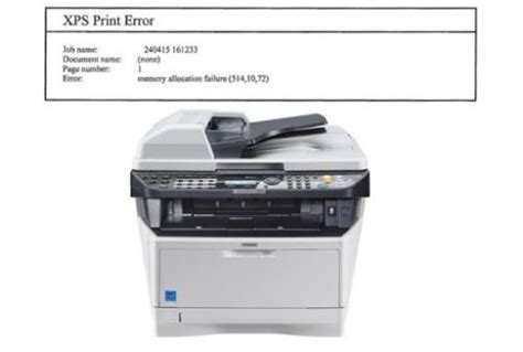 Fix Memory Allocation Failure XPS Print Error Windows Bulletin