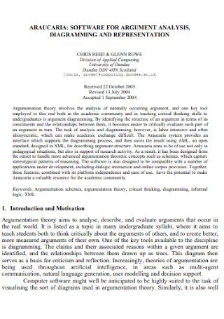 21 FREE Argument Analysis Samples To Download