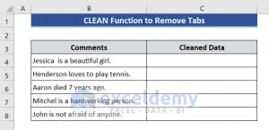 How To Remove Tab Space From Excel 5 Easy Methods ExcelDemy