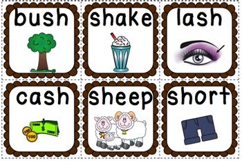 Digraph Sh Flashcard Game By Busy Teacher S Best Friend Tpt