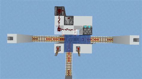 Compacter Bidirectional Filter Based Minecart Station System The Timings Took Soo Long To Work