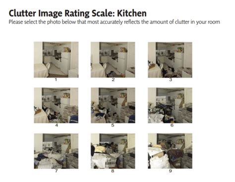 Hoarding Clutter Image Rating Scale Benjamin Rose