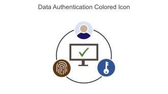 Data Authentication Colored Icon In Powerpoint Pptx Png And Editable Eps Format PPT Sample