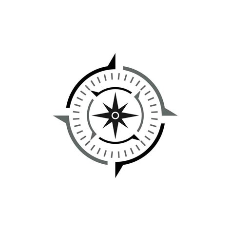 Compass Arrow Brands Modern Vector Logo Design Symbol 25394641 Vector