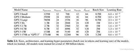 gpt 3《language models are few shot learners》 csdn博客