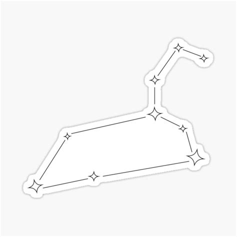 Leo Constellation Minimal Sticker For Sale By Belilly Redbubble