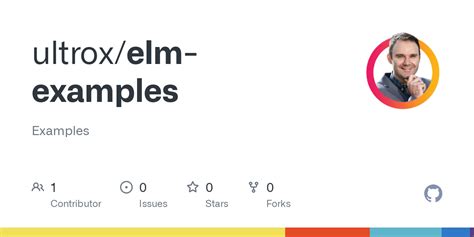 github ultrox elm examples examples