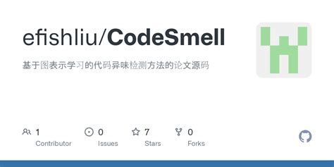 Github Efishliu Codesmell