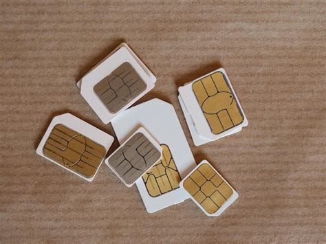 Premium Photo Mini Micro And Nano Sim For Phone