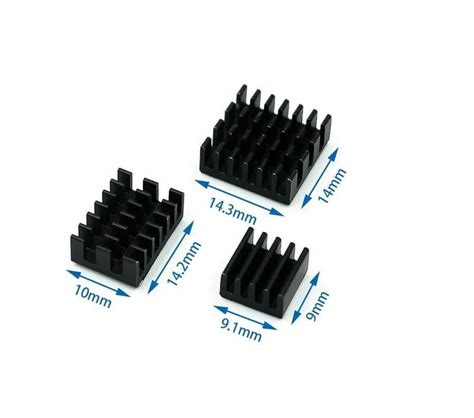 raspberry pi 4th generation raspberry pi 4b anodized color heat sink
