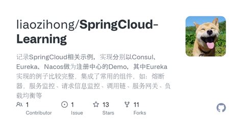 GitHub liaozihong SpringCloud Learning 记录SpringCloud相关示例实现分别以ConsulEurekaNacos做为注册中心的Demo