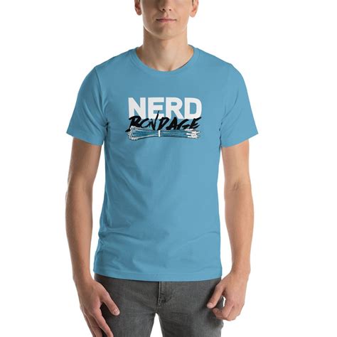 Nerd Bondage T Shirt Blues —