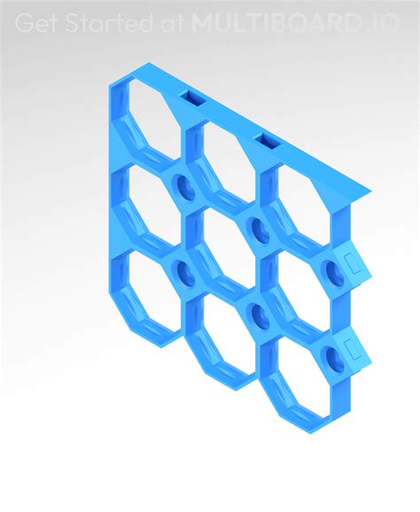 3x3 Top Left Corner Multiboard Border Tile 3d Model By Multiboard On Thangs