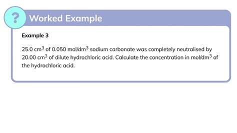 Calculating Chemistry Concentration For High Schooln Pptx
